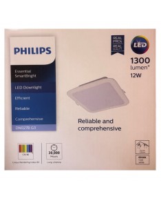 Philips DN027B 12W G3 Square Led Down Light Fitting