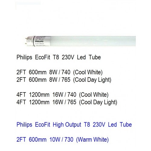 Philips EcoFit T8 LED Tube