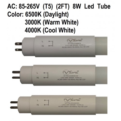 Vive T5 2FT 8W Led Tube