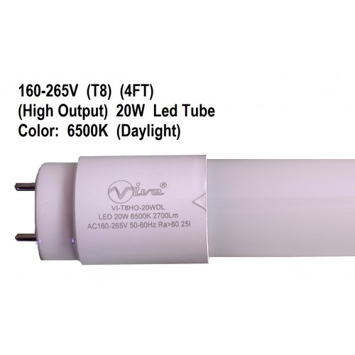Vive T8 4FT 20W Led Tube (High Output)